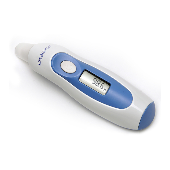 LIFE SOURSE UT-302 INSTRUCTION MANUAL Pdf Download | ManualsLib