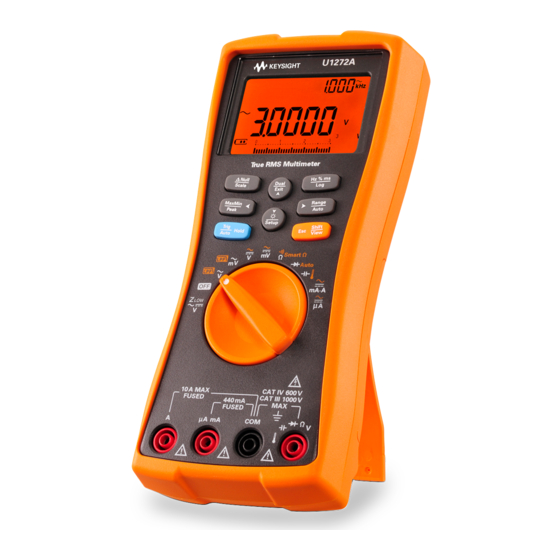 KEYSIGHT U1270 SERIES SERVICE MANUAL Pdf Download | ManualsLib