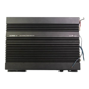 ALPINE 3527 INSTALLATION & OPERATION MANUAL Pdf Download | ManualsLib