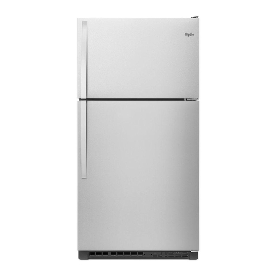 WHIRLPOOL WRT311FZDM INSTALLATION INSTRUCTIONS AND OWNER'S MANUAL Pdf ...