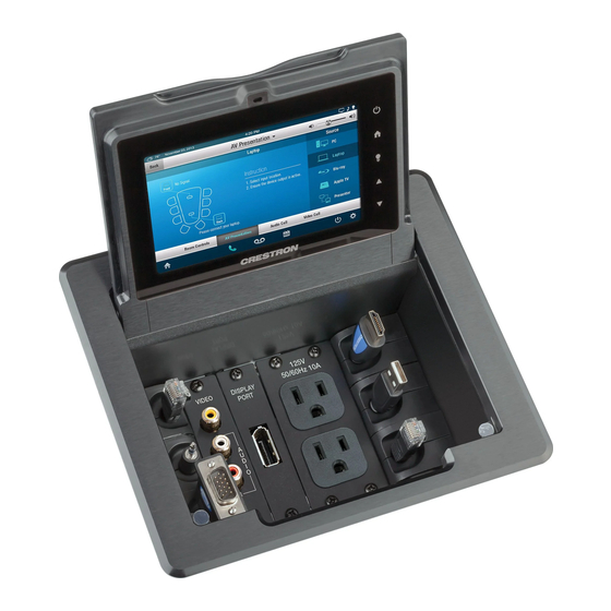 CRESTRON FT-TS600 FLIPTOP USER MANUAL Pdf Download | ManualsLib