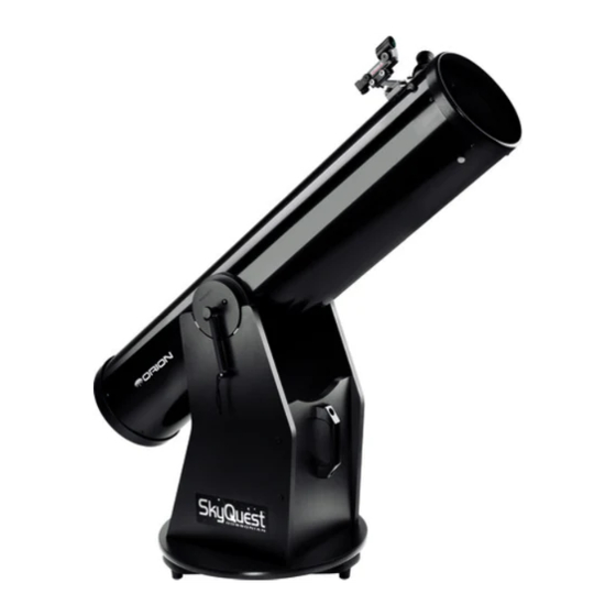 ORION TELESCOPES & BINOCULARS SKYQUEST INTELLISCOPE XT6 INSTRUCTION ...