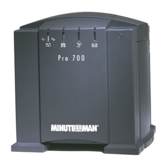 MINUTEMAN PRO SERIES OWNER'S MANUAL Pdf Download | ManualsLib