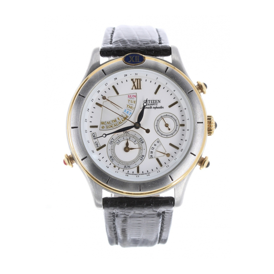 CITIZEN QUARTZ 6760 TECHNICAL INFORMATION Pdf Download | ManualsLib