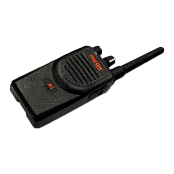 MOTOROLA MAG ONE A8 SERVICE INSTRUCTIONS MANUAL Pdf Download | ManualsLib