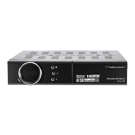 TECHNOMATE TM-5402 HD USER MANUAL Pdf Download | ManualsLib