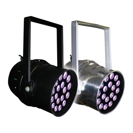 LEDJ QUAD PAR 64 USER MANUAL Pdf Download | ManualsLib