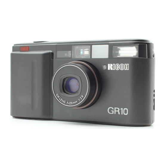 RICOH GR10 OWNER'S MANUAL Pdf Download | ManualsLib