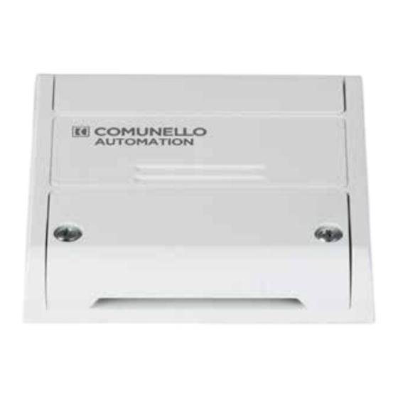 COMUNELLO AUTOMATION AC-950 LOCK-24 INSTALLATION AND USER MANUAL Pdf ...