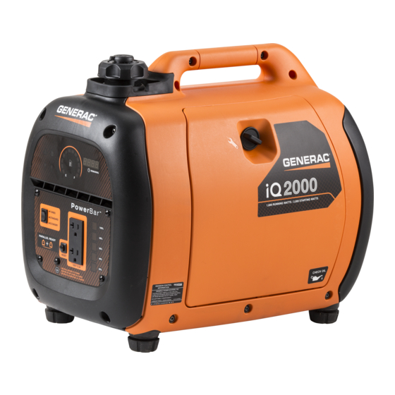 GENERAC POWER SYSTEMS IQ2000 OWNER'S MANUAL Pdf Download | ManualsLib