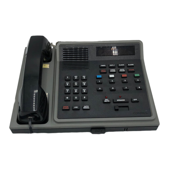 COMDIAL VOICE EXPRESS 41C INSTALLATION AND OPERATING INSTRUCTIONS ...