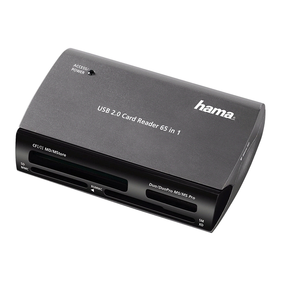 HAMA 00049009 OPERATING INSTRUCTIONS MANUAL Pdf Download | ManualsLib