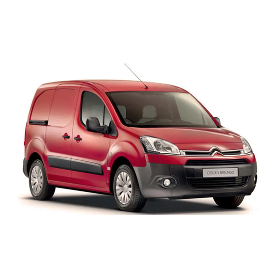 CITROËN BERLINGO HANDBOOK Pdf Download | ManualsLib