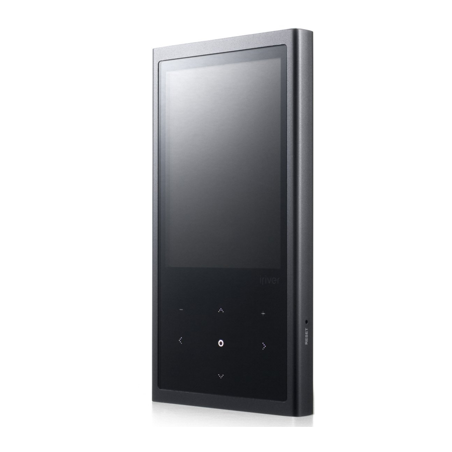 IRIVER E200 MANUAL Pdf Download | ManualsLib