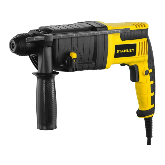 STANLEY STHR223 ORIGINAL INSTRUCTIONS MANUAL Pdf Download | ManualsLib