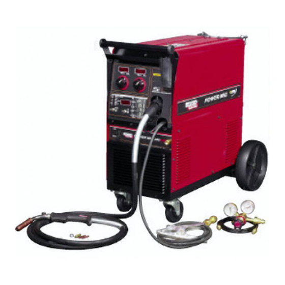 LINCOLN POWER MIG 300 OPERATOR'S MANUAL Pdf Download | ManualsLib