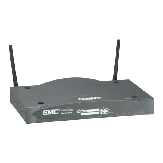 SMC NETWORKS BARRICADE PLUS USER MANUAL Pdf Download | ManualsLib