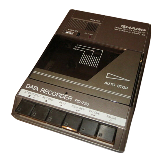 SHARP RD-720H OPERATION MANUAL Pdf Download | ManualsLib