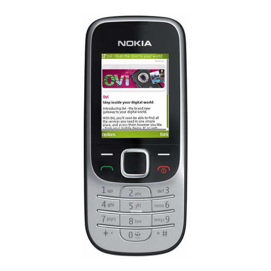 NOKIA 2330 USER MANUAL Pdf Download | ManualsLib