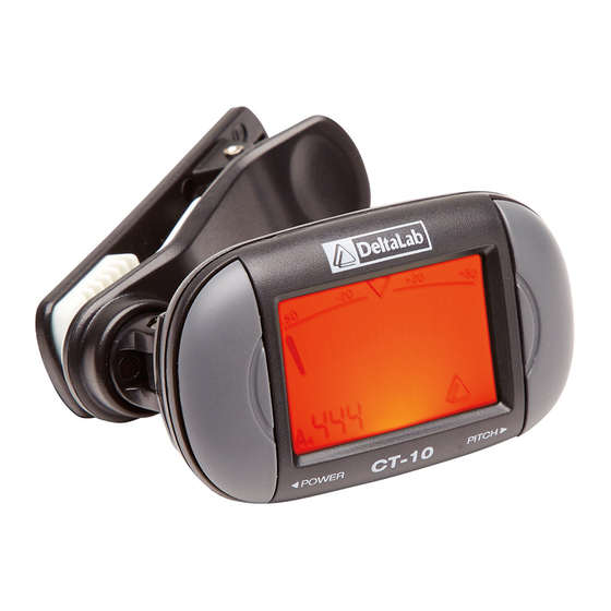 DELTALAB CT-10 OWNER'S MANUAL Pdf Download | ManualsLib