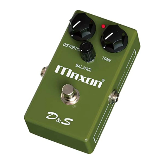 MAXON OD808 USER MANUAL Pdf Download | ManualsLib