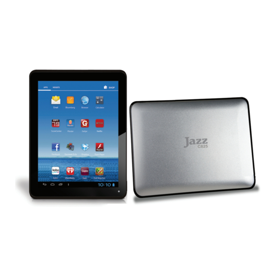 JAZZ ULTRATAB C825 INSTRUCTION MANUAL Pdf Download | ManualsLib