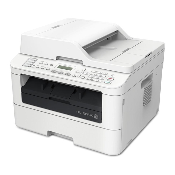 FUJI XEROX DOCUPRINT M225 DW BASIC USER'S MANUAL Pdf Download | ManualsLib