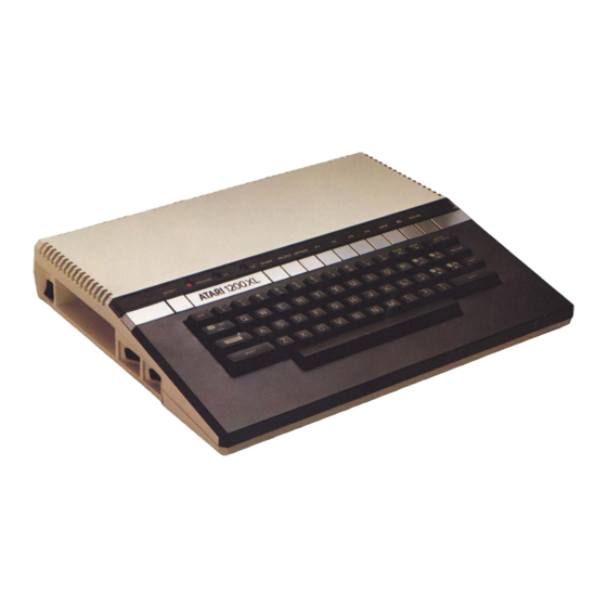 ATARI 1200XL OWNER'S MANUAL Pdf Download | ManualsLib