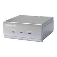 Panasonic WJ-PC200 Manuals | ManualsLib