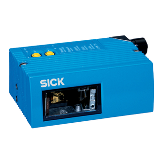 SICK CLV640 OPERATING INSTRUCTIONS MANUAL Pdf Download | ManualsLib