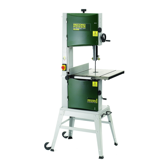 RECORD POWER BS350S ORIGINAL INSTRUCTION MANUAL Pdf Download | ManualsLib