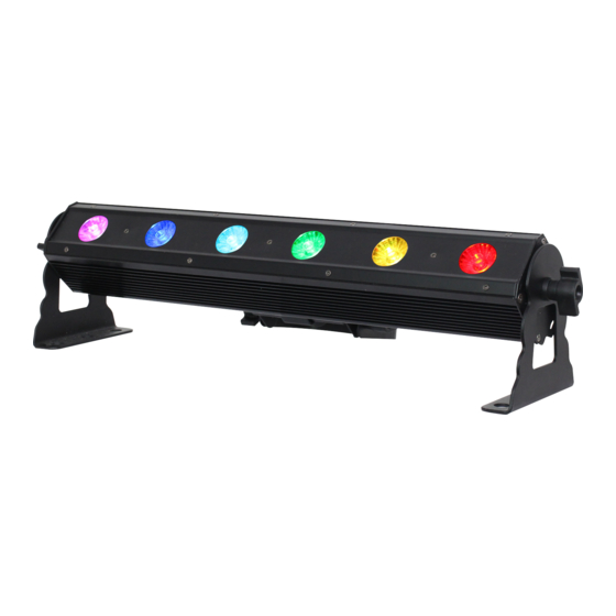 LEDJ PIXEL STORM 6 TRI BATTEN USER MANUAL Pdf Download | ManualsLib