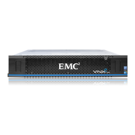 EMC VNXE3200 INSTALLATION MANUAL Pdf Download | ManualsLib