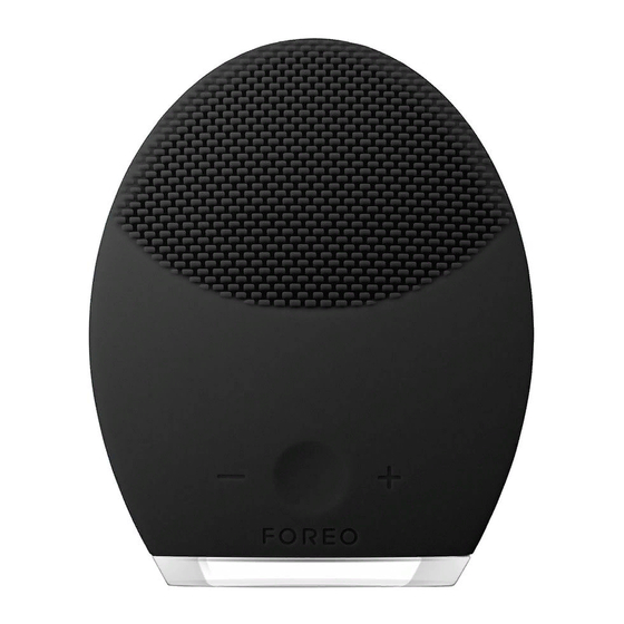 FOREO LUNA 2 FOR MEN FULL USER MANUAL Pdf Download | ManualsLib