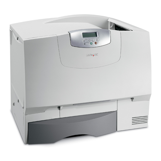 LEXMARK C760 SERVICE MANUAL Pdf Download | ManualsLib