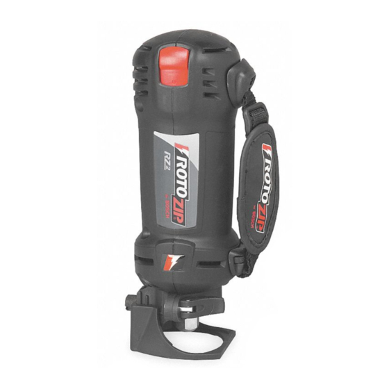 ROTO ZIP TOOL RZ1 OPERATING/SAFETY INSTRUCTIONS MANUAL Pdf Download ...