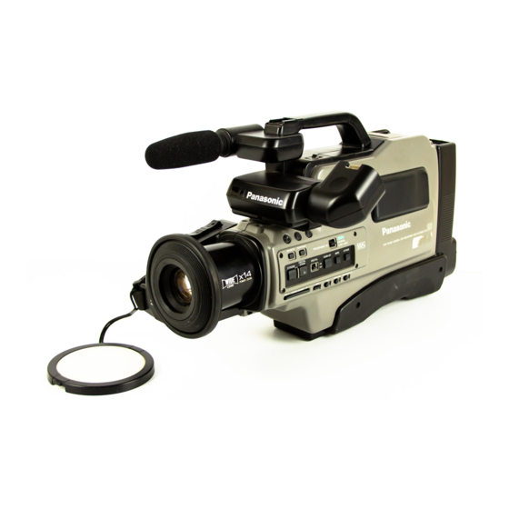 PANASONIC AG-196UP OPERATING INSTRUCTIONS MANUAL Pdf Download | ManualsLib