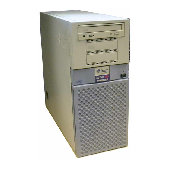 Sun Microsystems Ultra 60 Service Manual Pdf Download Manualslib