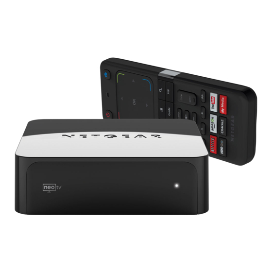 NETGEAR NEOTV PRIME GTV100 USER MANUAL Pdf Download | ManualsLib