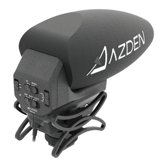 AZDEN SMX-30 USER MANUAL Pdf Download | ManualsLib
