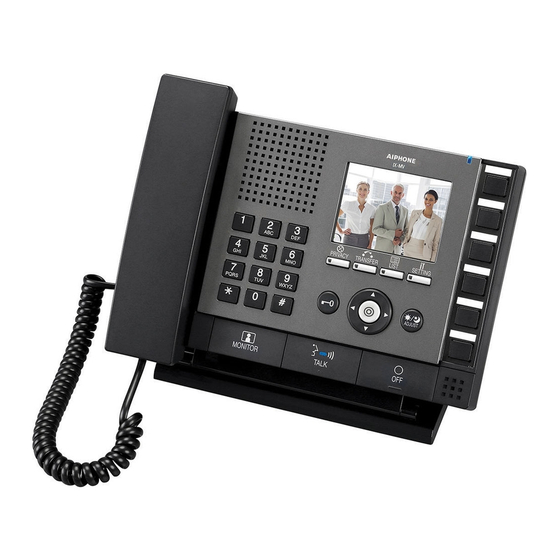 AIPHONE MASTER STATION IX-MV OPERATION MANUAL Pdf Download | ManualsLib