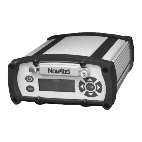 NOVATEL DL-4 USER MANUAL Pdf Download | ManualsLib