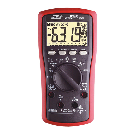 BRYMEN BM315S USER MANUAL Pdf Download | ManualsLib