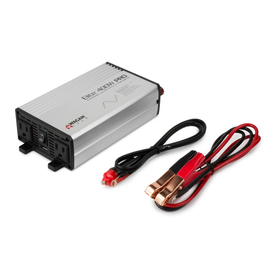 WAGAN ELITE 400W PRO USER MANUAL Pdf Download | ManualsLib