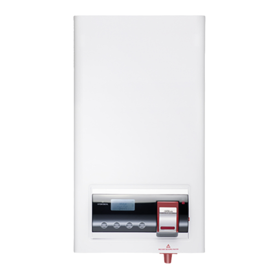 ZIP 203362 CLAGE- HYDROBOIL INSTALLATION AND OPERATING INSTRUCTIONS ...