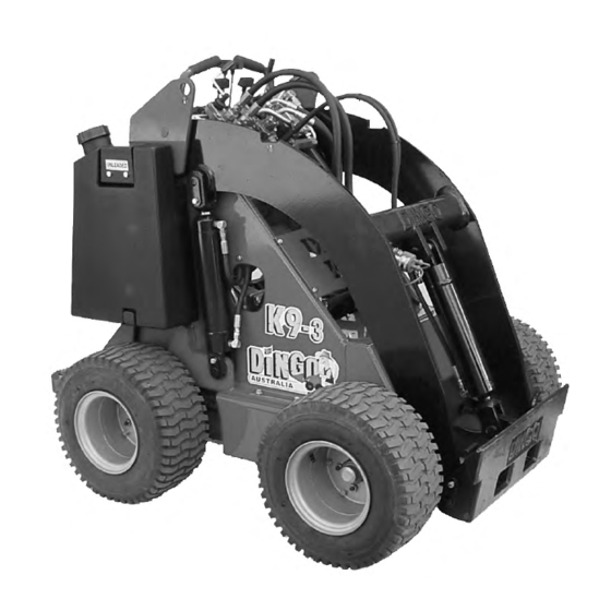 DINGO K9-3 OPERATION & MAINTENANCE MANUAL Pdf Download | ManualsLib