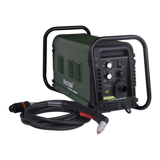 VICTOR CUTMASTER 152 OPERATING MANUAL Pdf Download | ManualsLib