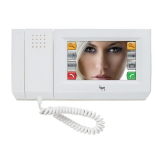 BPT MITHO USER MANUAL Pdf Download | ManualsLib