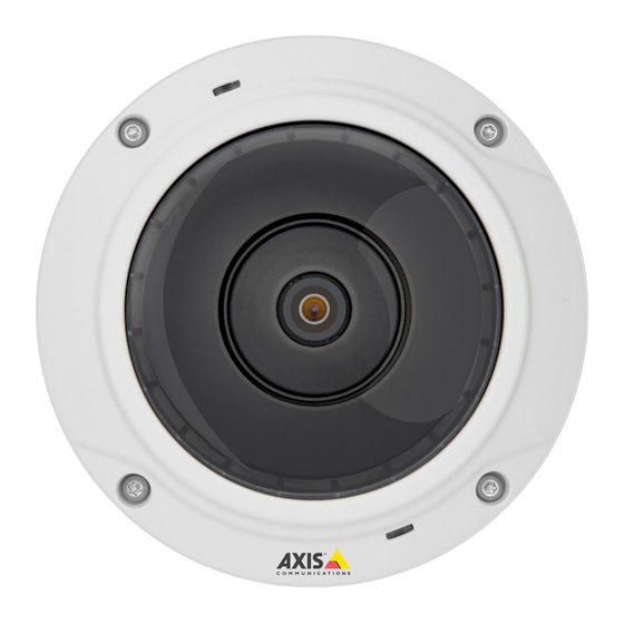AXIS M3037-PVE USER MANUAL Pdf Download | ManualsLib