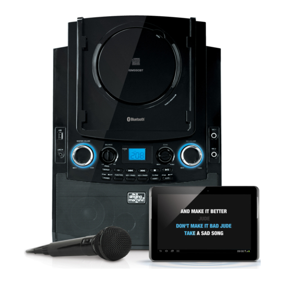 THE SINGING MACHINE CLASSIC ISM990BT INSTRUCTION MANUAL Pdf Download ...